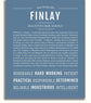 Finlay | Name Art Print – Name Stories