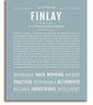 Finlay | Name Art Print – Name Stories
