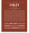 Finley (female) | Name Art Print – Name Stories