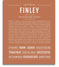 Finley (male) | Name Art Print – Name Stories
