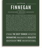 Finnegan | Name Art Print – Name Stories