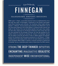 Finnegan | Name Art Print – Name Stories