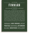 Finnian | Name Art Print – Name Stories