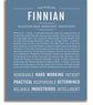Finnian Personalized Name Meaning Art Prints – Name Stories
