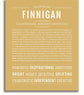 Finnigan | Name Art Print – Name Stories