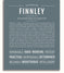 Finnley (male) | Name Art Print – Name Stories