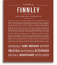 Finnley Personalized Name Meaning Art Prints – Name Stories