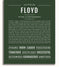 Floyd Personalized Name Meaning Art Prints – Name Stories