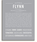 Flynn | Name Art Print – Name Stories