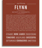 Flynn Personalized Name Meaning Art Prints – Name Stories