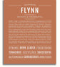 Flynn | Name Art Print – Name Stories