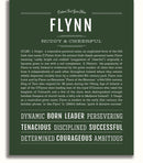 Flynn | Name Art Print – Name Stories