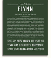 Flynn | Name Art Print – Name Stories