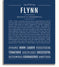 Flynn Personalized Name Meaning Art Prints – Name Stories