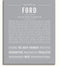 Ford Personalized Name Meaning Art Prints – Name Stories
