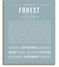 Forest Personalized Name Meaning Art Prints – Name Stories