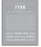 Fynn | Name Art Print – Name Stories