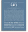 Gael | Name Art Print – Name Stories