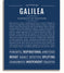 Galilea Personalized Name Meaning Art Prints – Name Stories