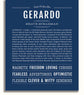 Gerardo | Name Art Print – Name Stories