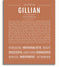 Gillian | Name Art Print – Name Stories