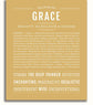 Grace | Name Art Print – Name Stories