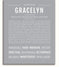 Gracelyn | Name Art Print – Name Stories