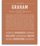 Graham | Name Art Print – Name Stories