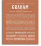 Graham | Name Art Print – Name Stories