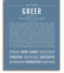 Greer (female) | Name Art Print – Name Stories