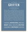 Griffen | Name Art Print – Name Stories