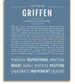 Griffen | Name Art Print – Name Stories