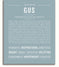 Gus | Name Art Print – Name Stories