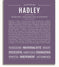 Hadley | Name Art Print – Name Stories