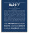 Harley (male) | Name Art Print – Name Stories