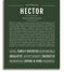Hector | Name Art Print – Name Stories