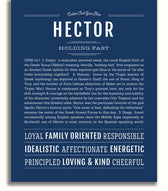 Hector | Name Art Print – Name Stories