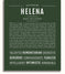 Helena Personalized Name Meaning Art Prints – Name Stories