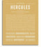 Hercules | Name Art Print – Name Stories