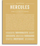 Hercules Personalized Name Meaning Art Prints – Name Stories