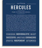 Hercules | Name Art Print – Name Stories