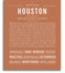 Houston | Name Art Print – Name Stories