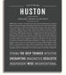 Huston Personalized Name Meaning Art Prints – Name Stories