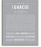 Ignacio | Name Art Print – Name Stories