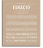 Ignacio | Name Art Print – Name Stories
