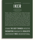 Iker | Name Art Print – Name Stories