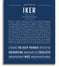 Iker Personalized Name Meaning Art Prints – Name Stories