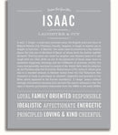 Isaac | Name Art Print – Name Stories