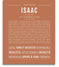 Isaac | Name Art Print – Name Stories
