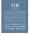 Isaak | Name Art Print – Name Stories
